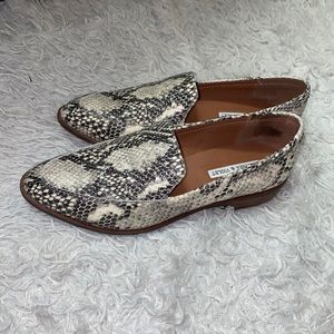 Shoes | Chelseaviolet Snake Skin Loafers | Poshmark